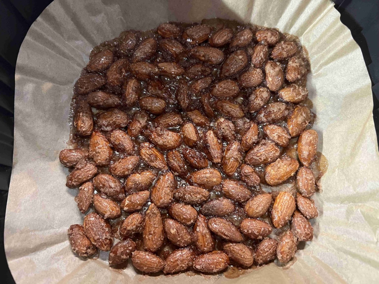 Almendras tostadas en freidora de aire - Mi freidora aire
