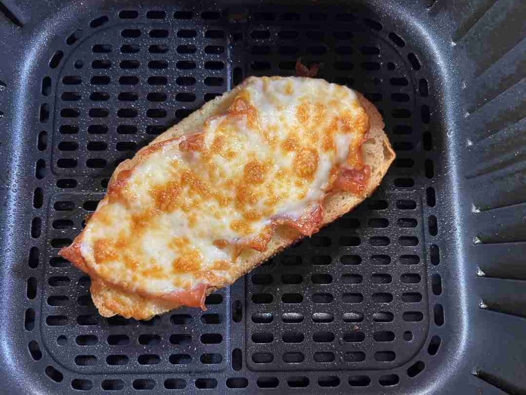 Tosta de jamón en airfryer - Mi freidora aire