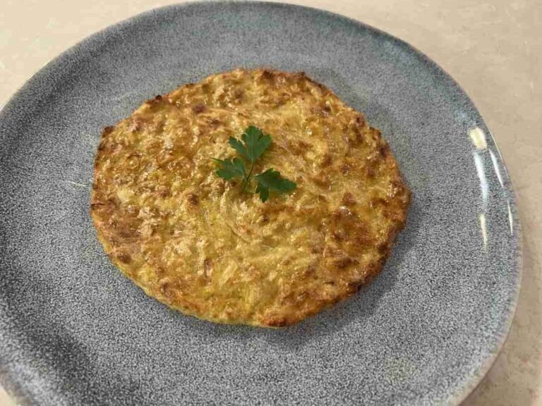 Rösti con cebolla en freidora de aire - Mi freidora aire